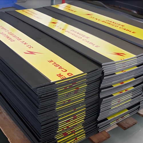 underground cable protection cover underground warning sign board cable ...